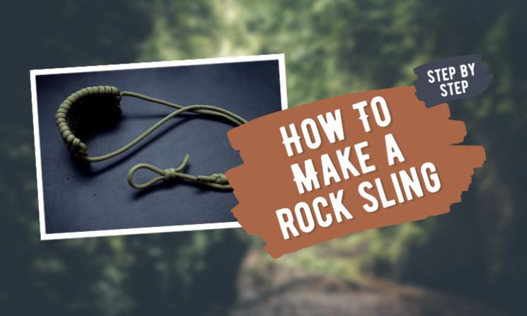 How To Make and Use a Rock Sling - Shepherd's Sling